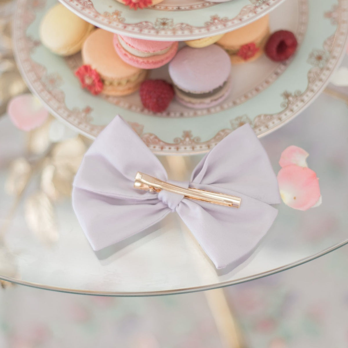 Lavendar Pearl Bow – Bebetheory